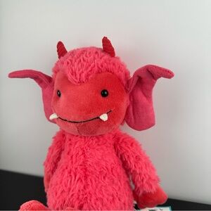 Jellycat | Toys | Jellycat Pandora Pixie Plush 4 Red Pink Nwt Devil ...